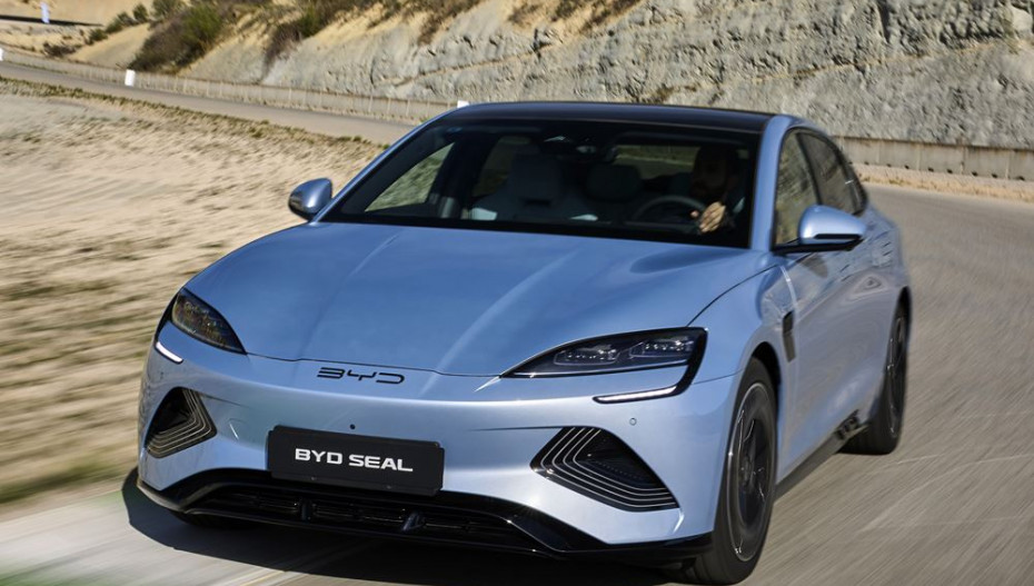 BYD Seal - Design - Une grande berline électrique dotée d'une autonomie WLTP de 570 km ...